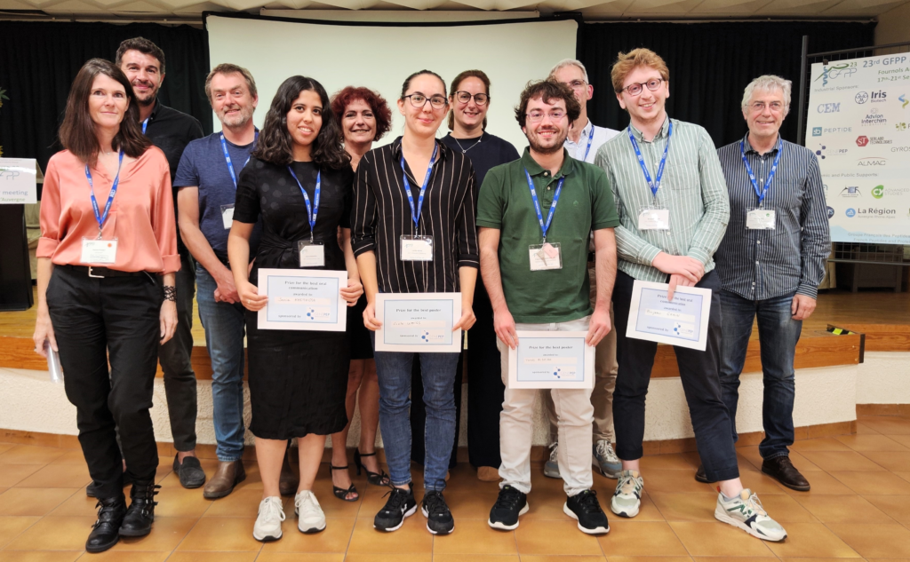 GFPP23 Best oral communication awards - Groupe Français des Peptides et ...